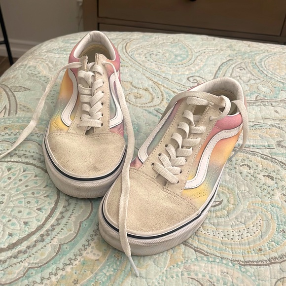 Vans | Shoes | Pastel Vans Size 7 | Poshmark